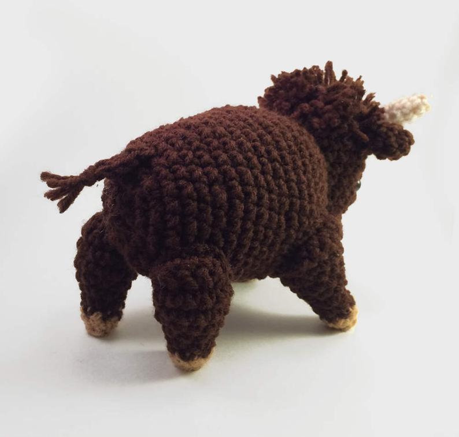 Buffalo Plush PDF Crochet Pattern - Etsy