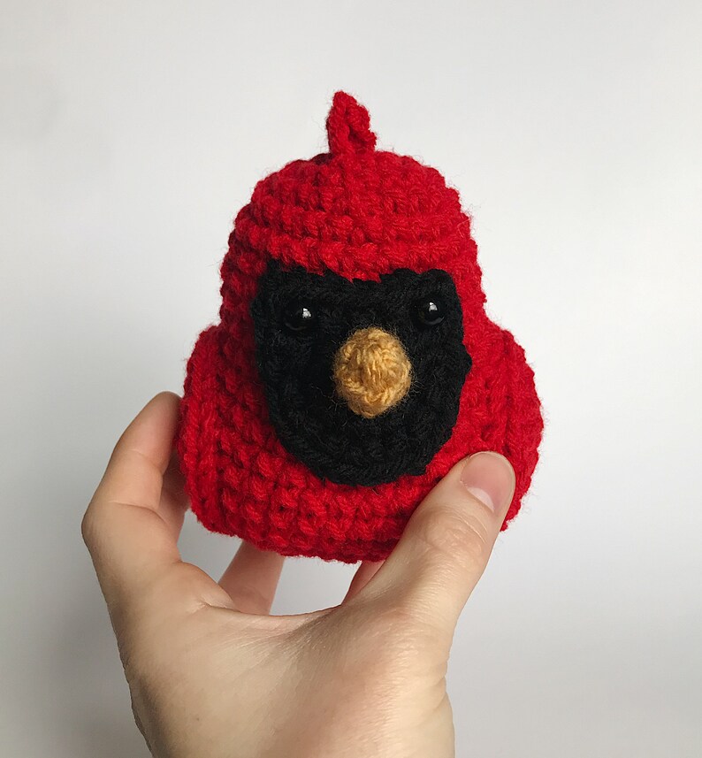 Red Cardinal PDF Crochet Pattern - Etsy