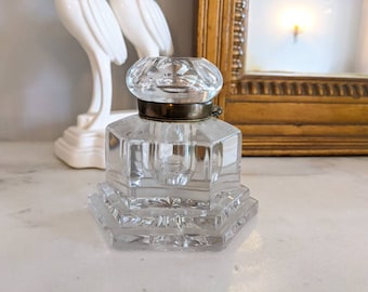 Glass Inkwell - Etsy