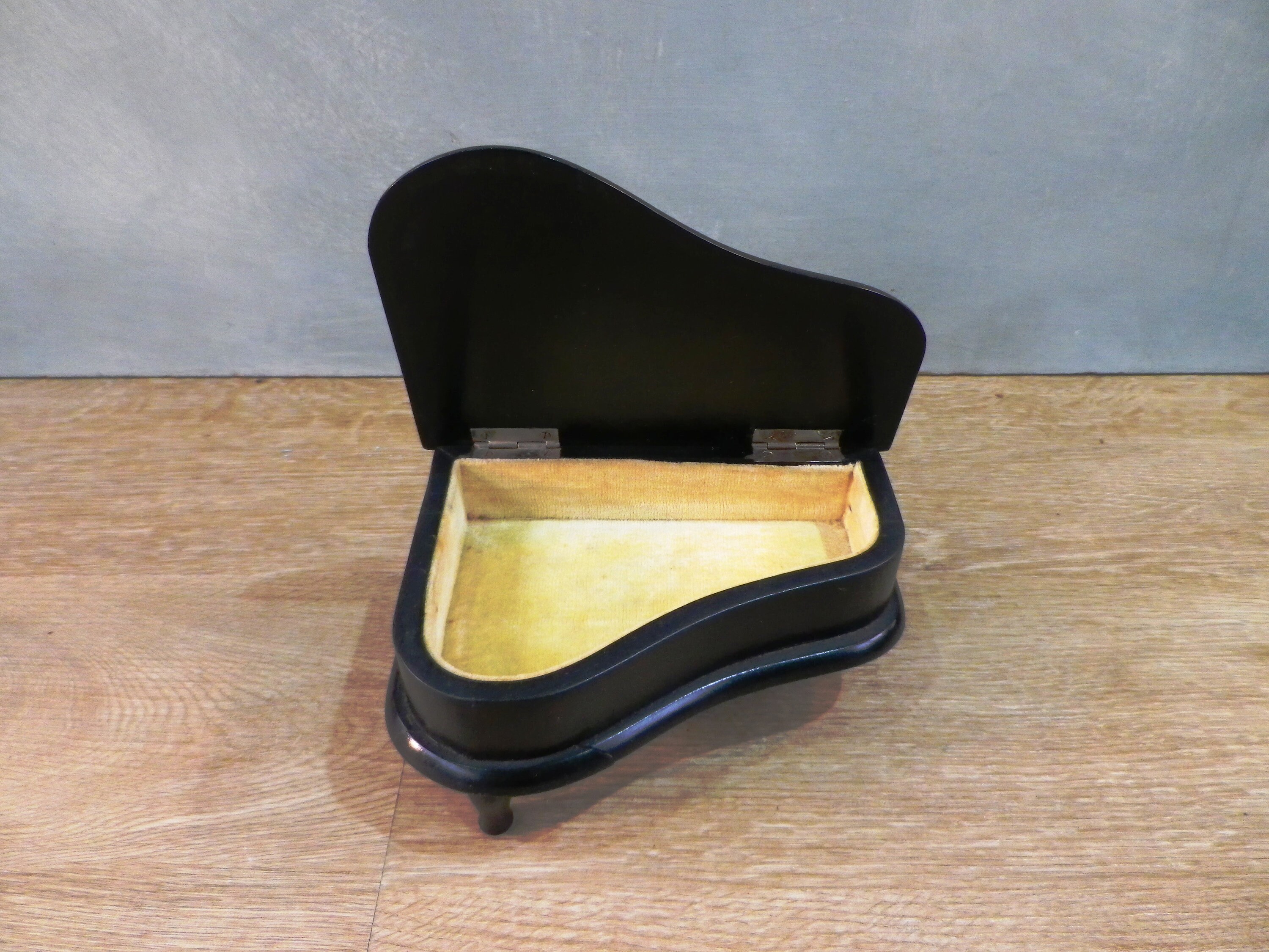 Vintage Piano Trinket Box 1950s Ebonised Piano Shaped - Etsy UK