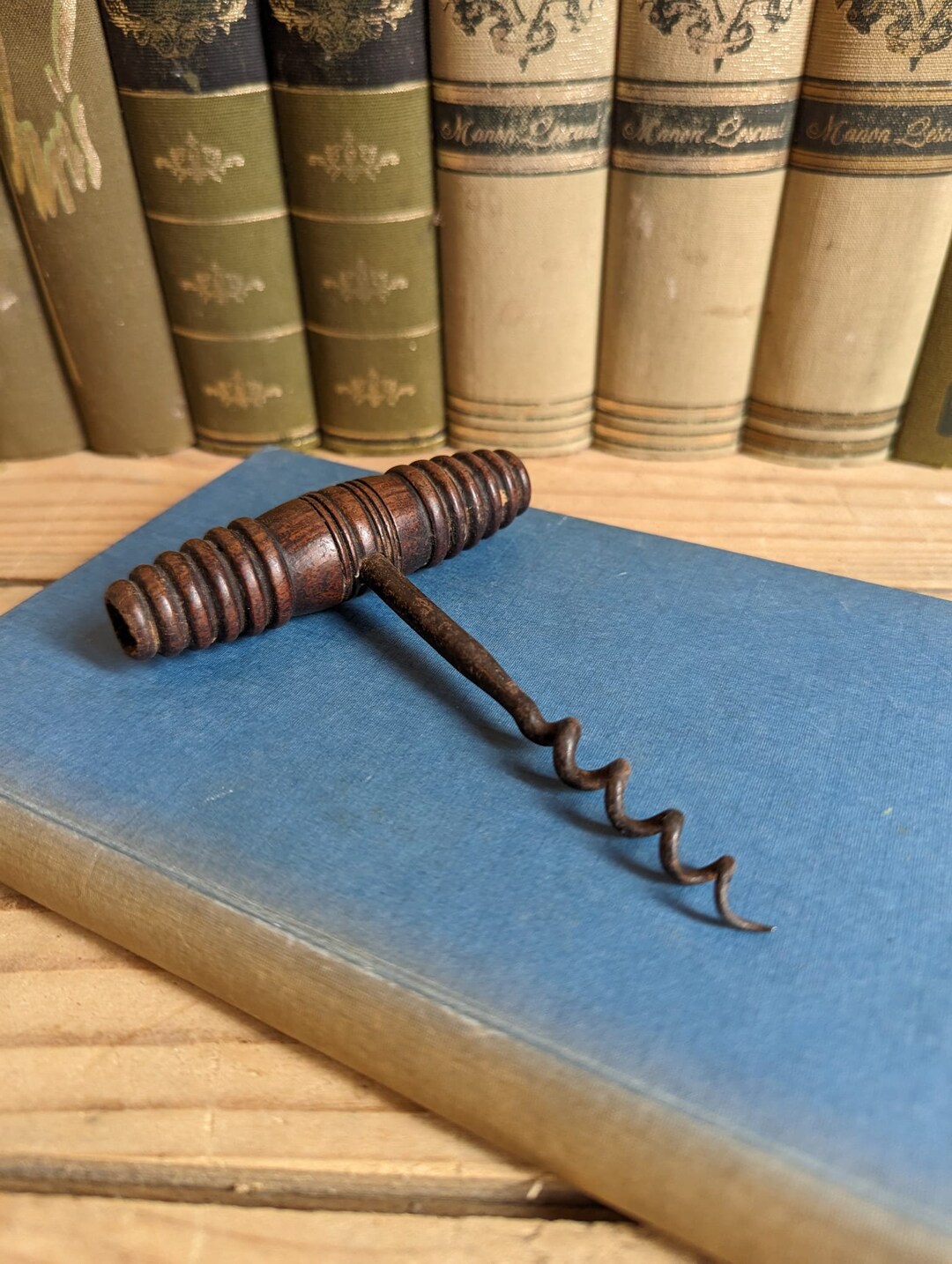 Antique Turned Rosewood English Traditional Corkscrew - Etsy