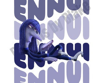 Ennui Inside Out 2 SVG & PNG - Etsy