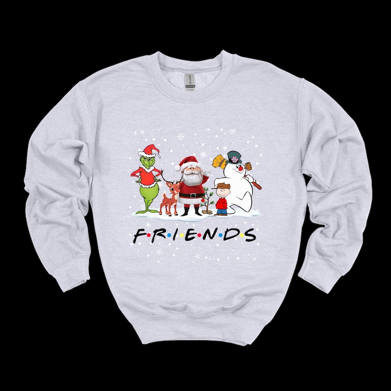 Christmas Friends SVG & PNG - Etsy