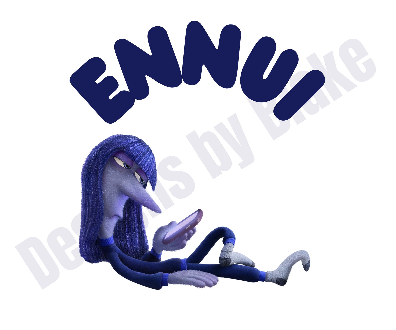 Ennui Inside Out 2 SVG & PNG - Etsy