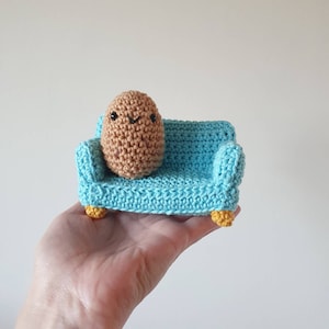 Amigurumi Crochet Couch Potato Pattern (PDF Pattern) - Etsy