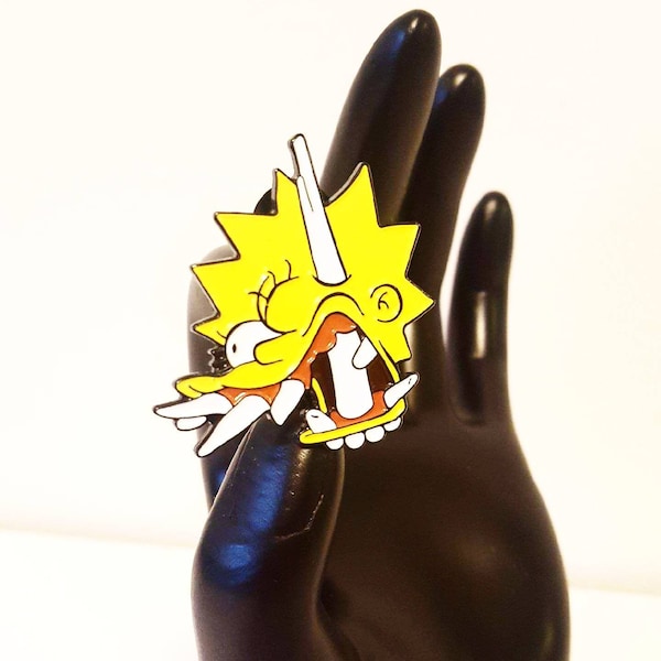 Bart Simpson Pin - Etsy