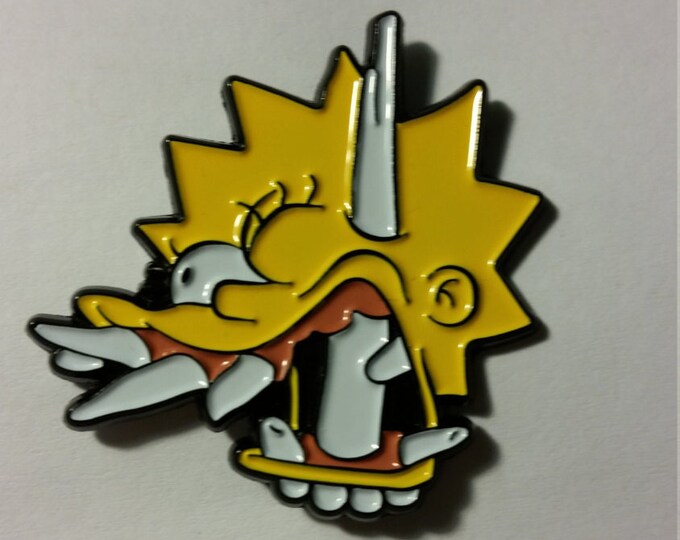 Lisa Needs Braces! Dental Plan! Simpsons Soft Enamel Pin - Etsy