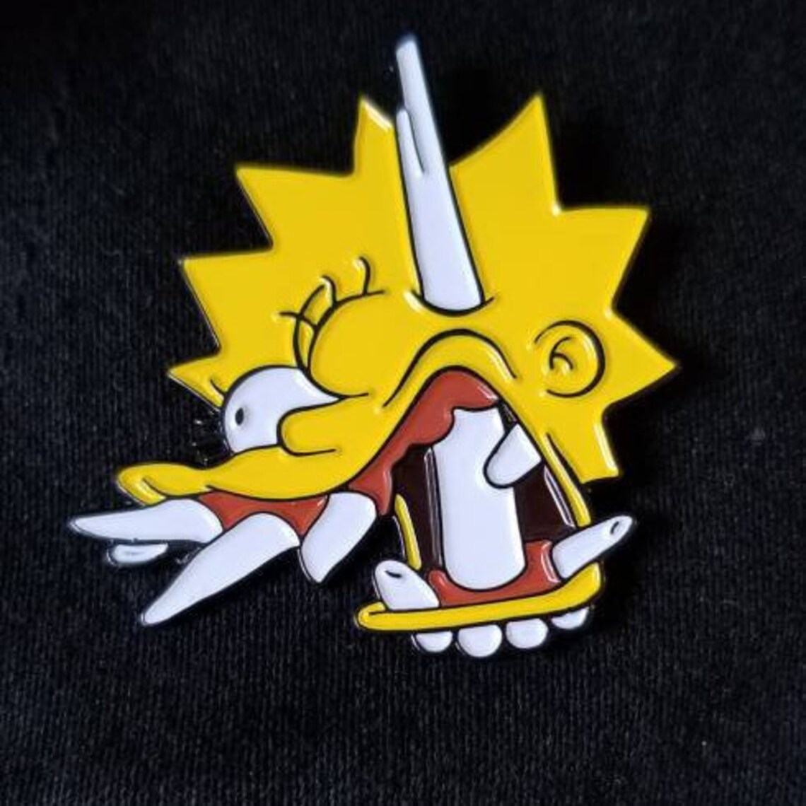 Lisa Needs Braces 1.5 Simpsons Soft Enamel Pin - Etsy