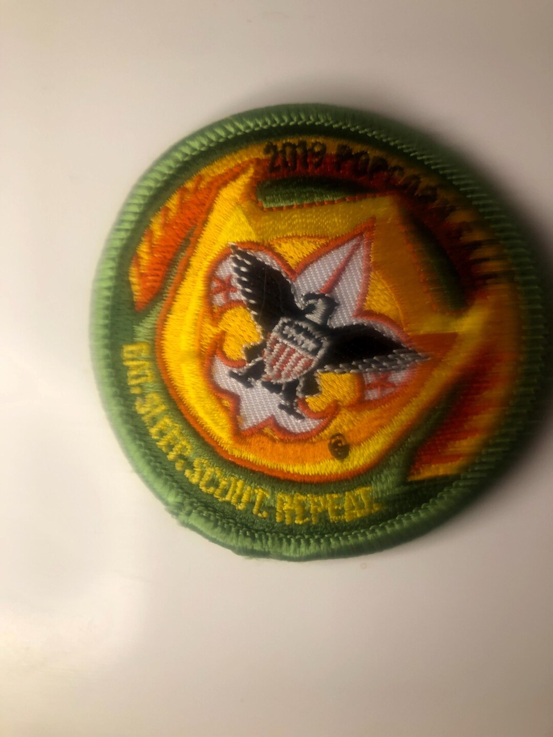 Rare Earned Boy Scout Patch Iron-on Patch. Fun Addition to Patch ...