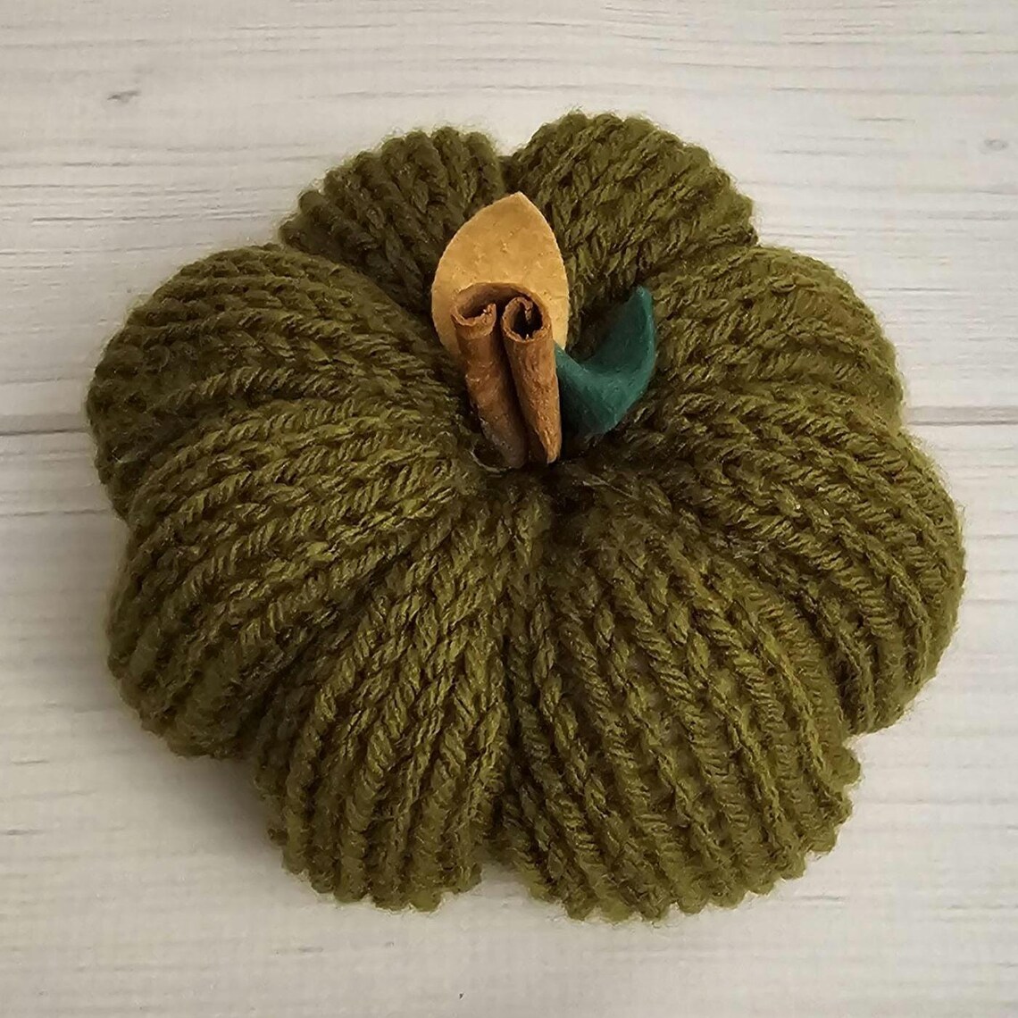 Knit Pumpkin, Pumpkin, Fall Decor - Etsy