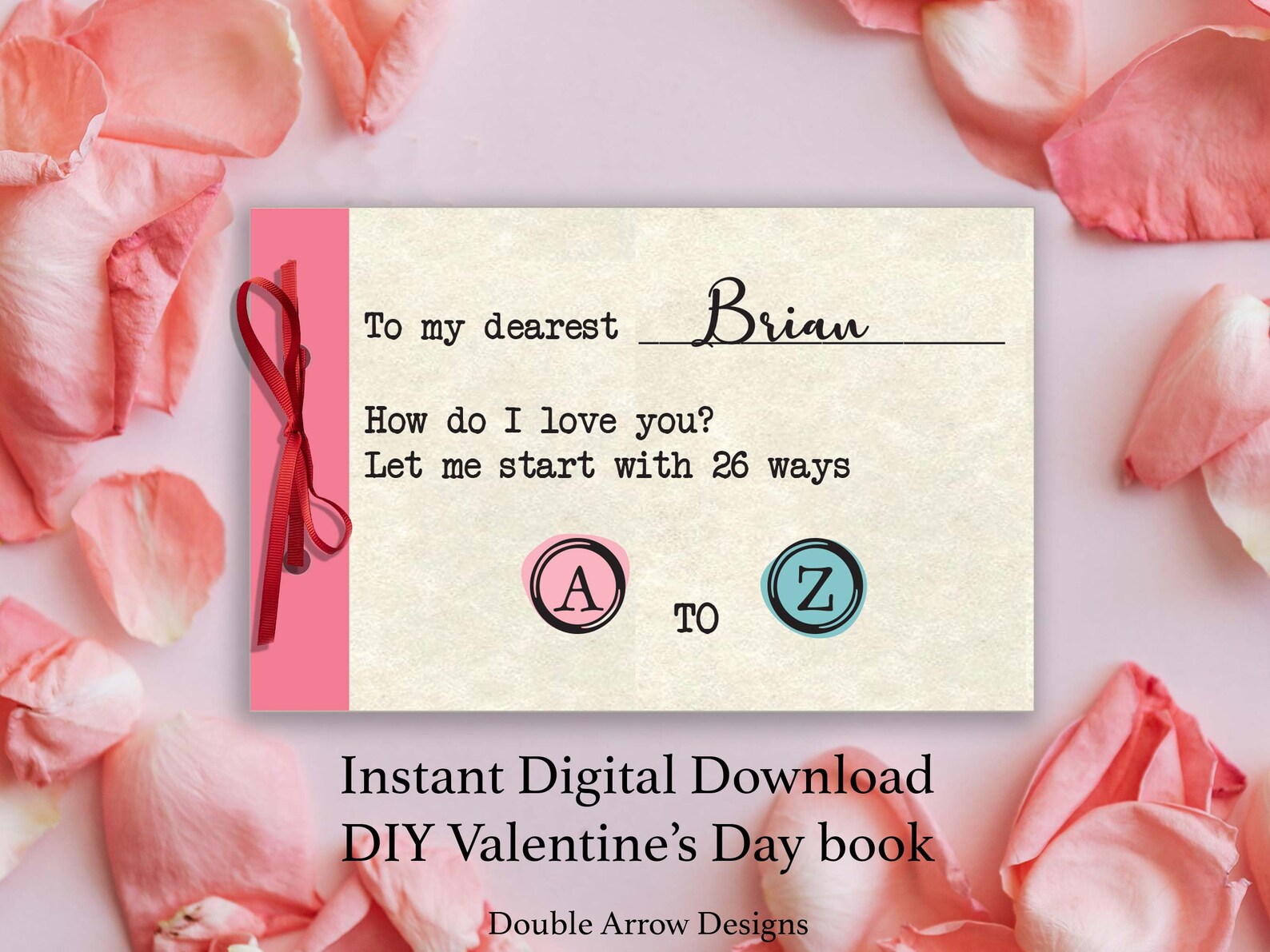 Printable Love Coupons Book: DIY Valentine's Gift (digital Download) - Etsy