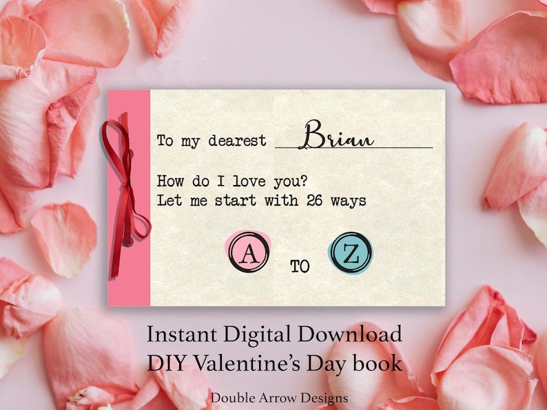 Printable Love Notes Love Notes Valentine Note DIY Love - Etsy