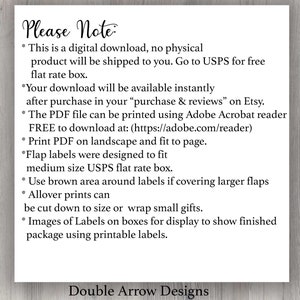 Self Care Package Labels: Printable DIY Gift (PDF Download, Letter Size ...