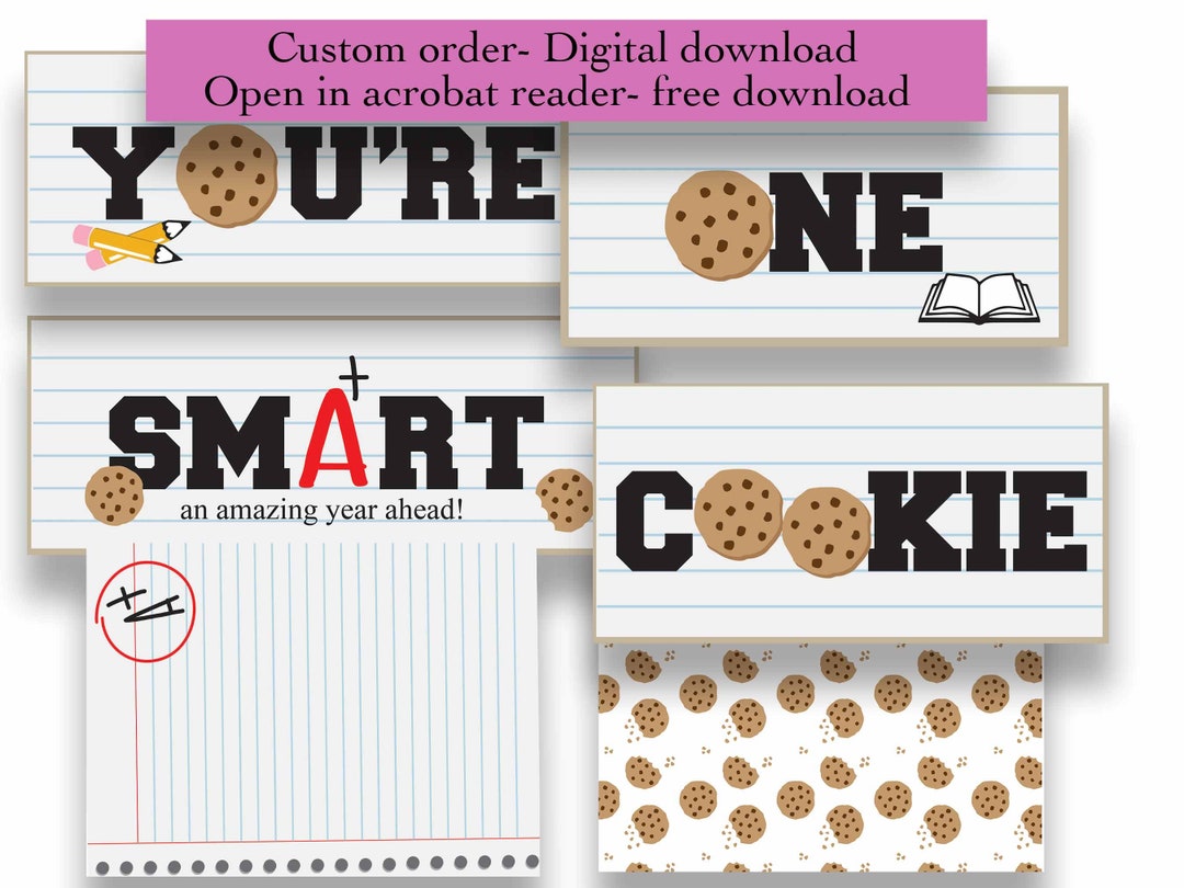 Care Package Printable Labels for College Student. for College Care ...