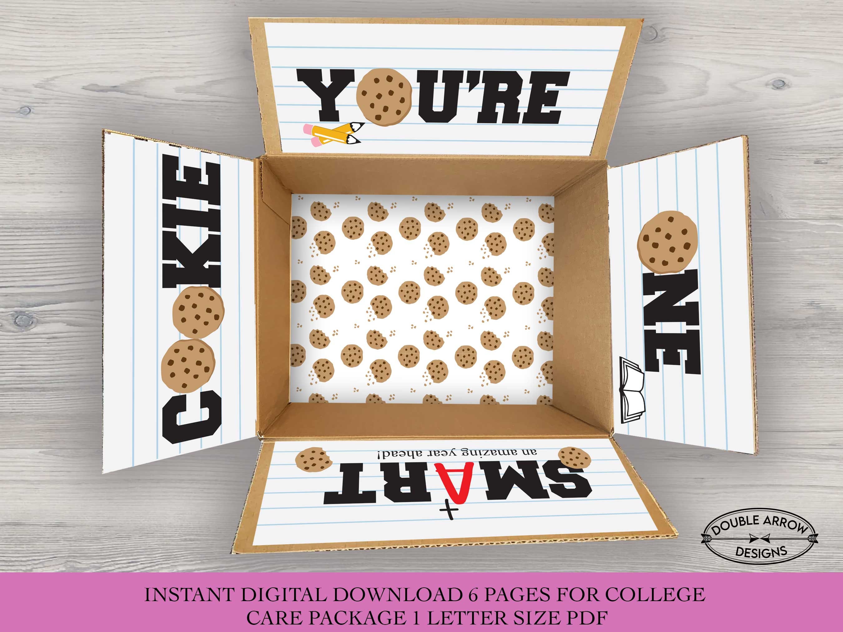 Care Package Printable Labels for College Student. College Care Package ...