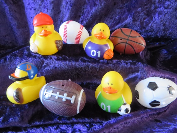 Baseball Rubber Duck