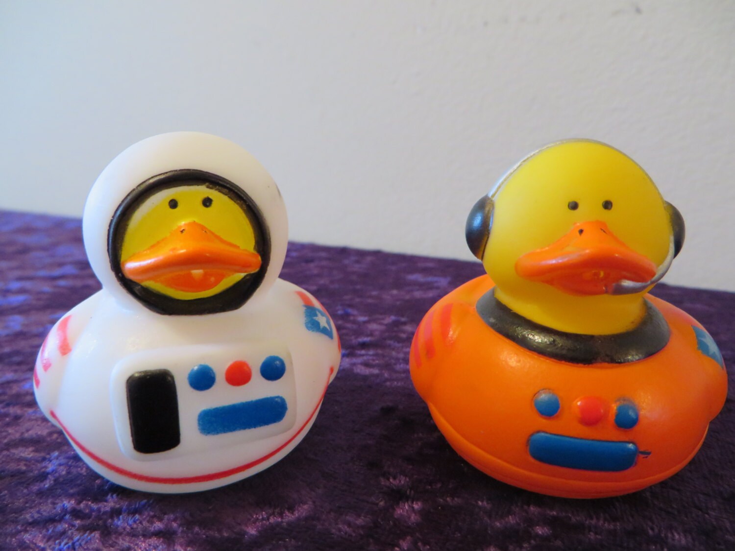 Astronaut Rubber Ducks Yellow