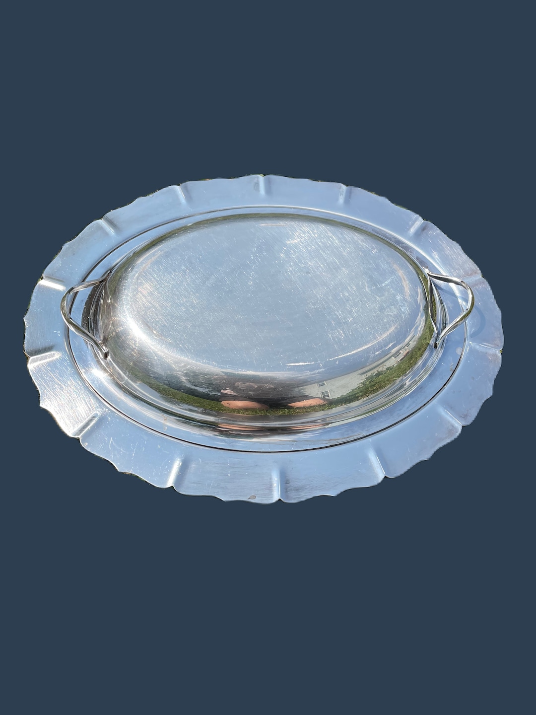 International Silver Serving Platter - Etsy