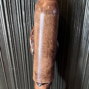 Baba Yaga Craggy Gnarled Old Woman Face on a Hand Carved Spiral Walking ...