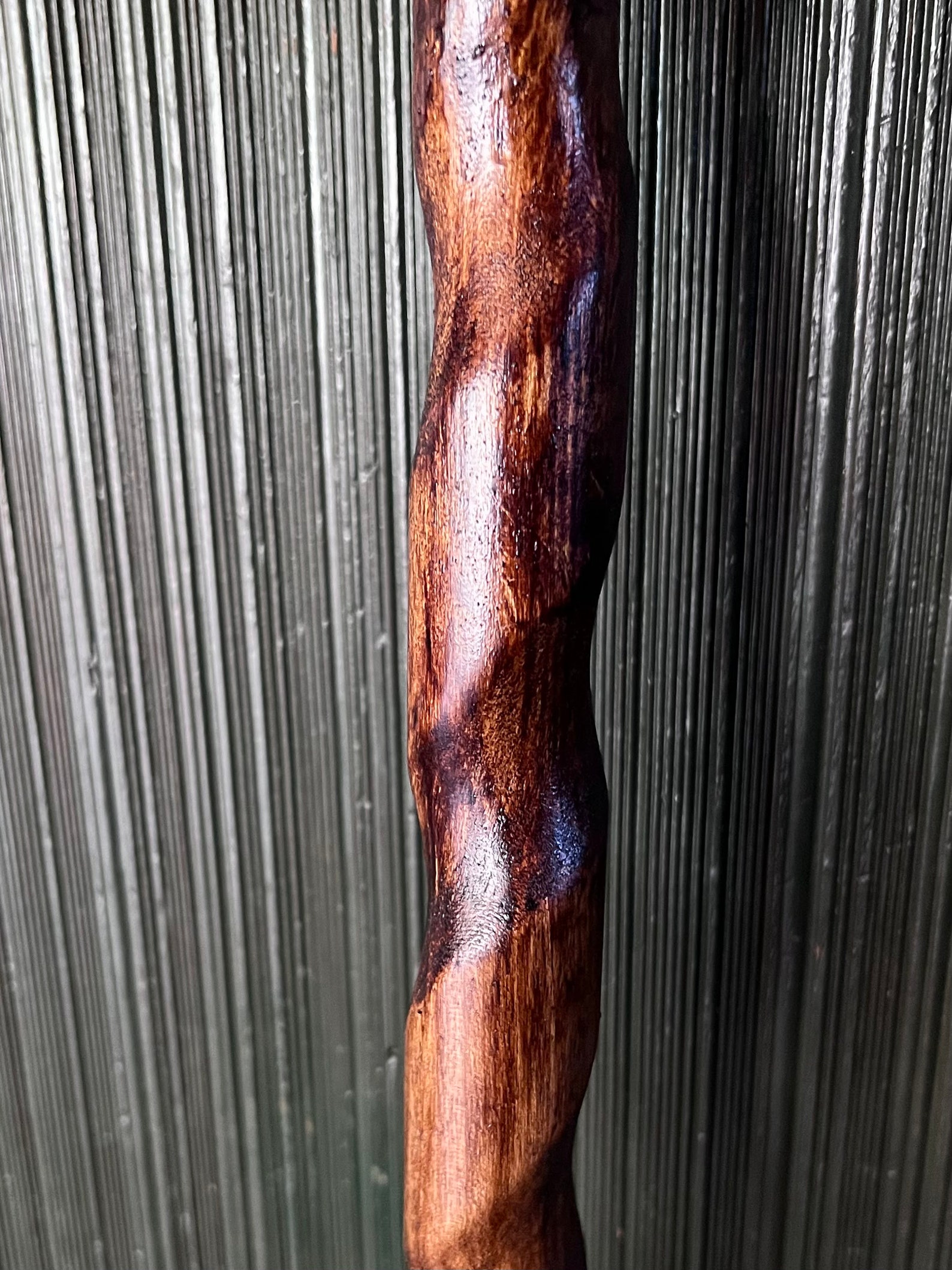 Owl Walking Stick Made From Rustic Spiral Carved Poplar Wood - Etsy