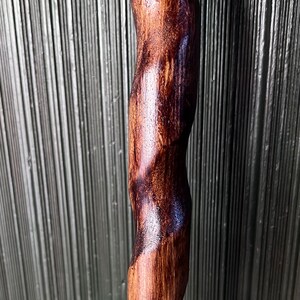 Owl Walking Stick Made From Rustic Spiral Carved Poplar Wood - Etsy