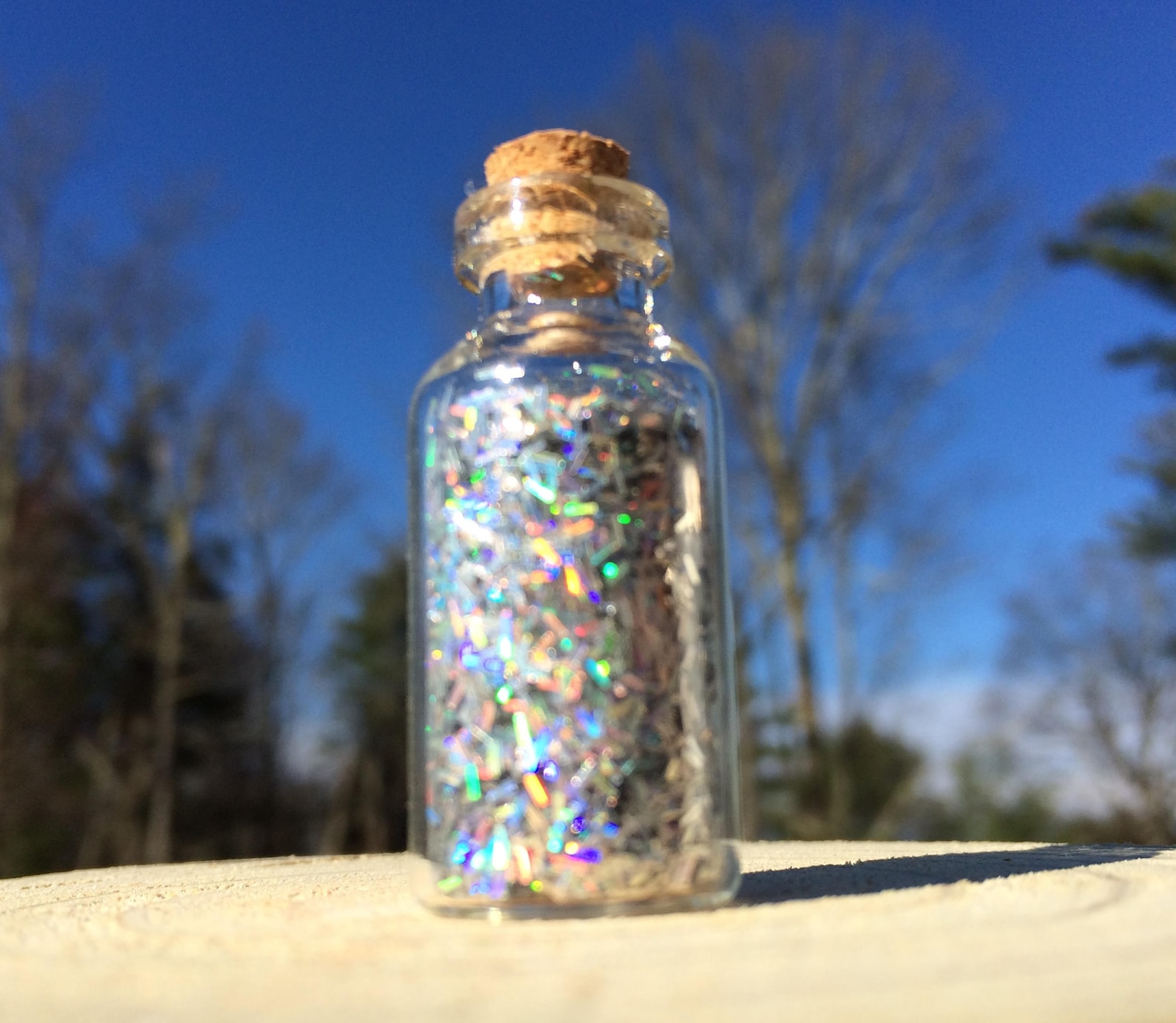 Faerie Dust Miniature Apothecary Bottle Filled With Magical Sparkling ...