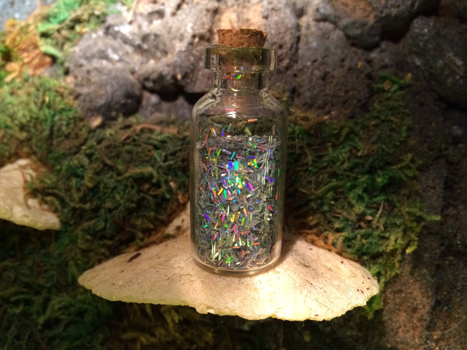 Faerie Dust Miniature Apothecary Bottle Filled With Magical Sparkling ...