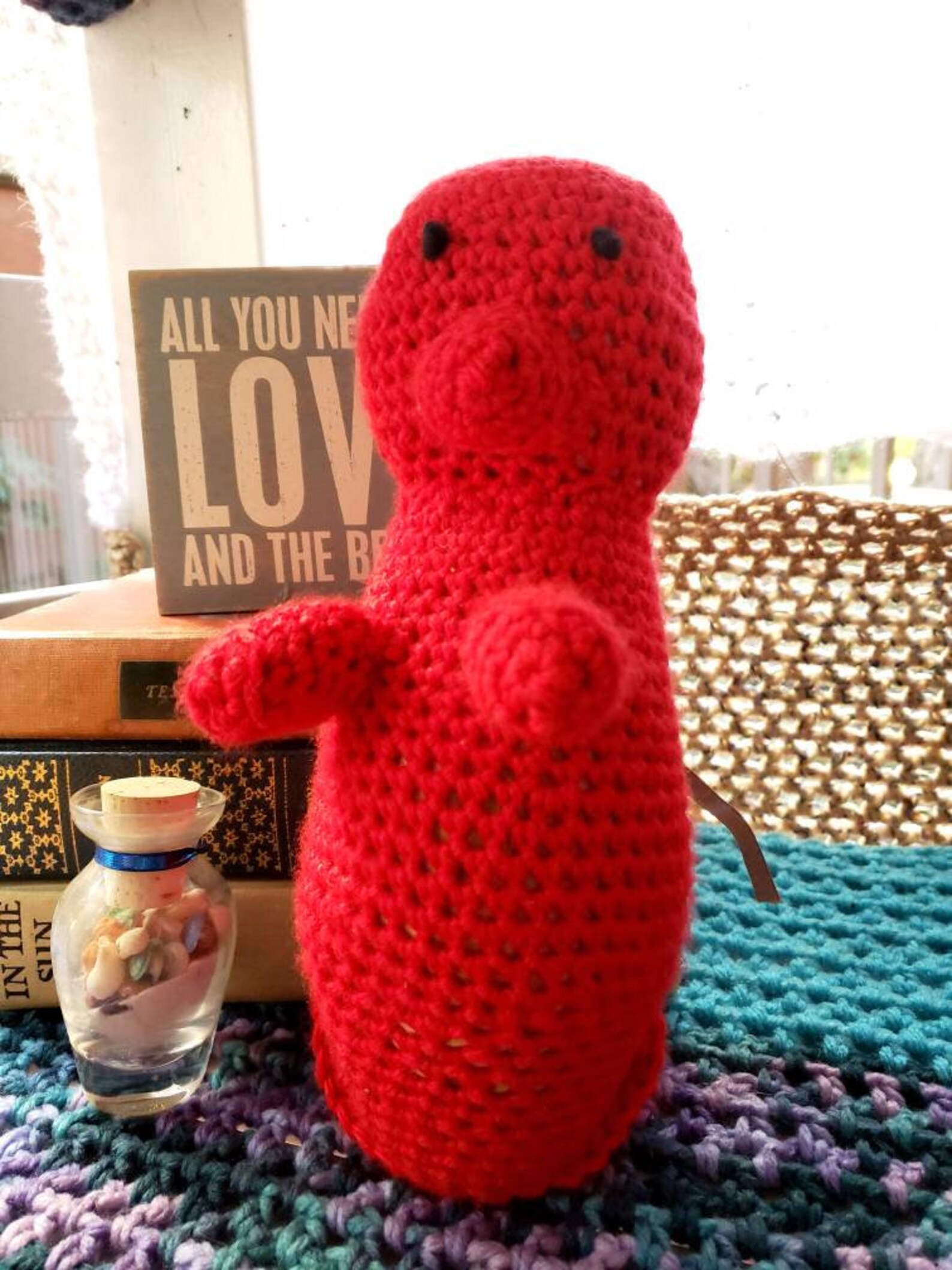 Reusable Heating Pad Rooty the Red Root Chakra Manatee Sea Cow Flax ...