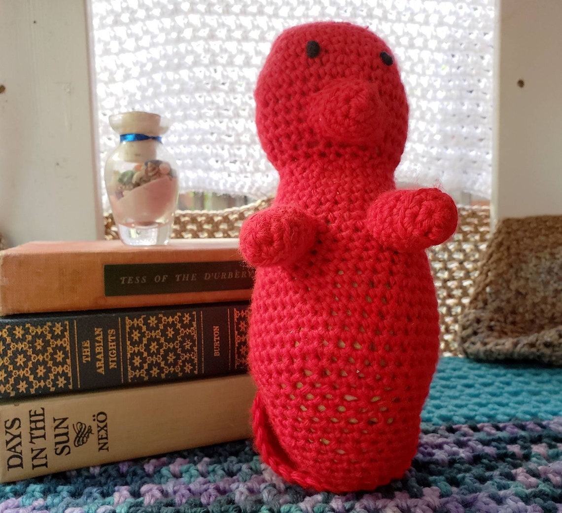 Reusable Heating Pad Rooty the Red Root Chakra Manatee Sea Cow Flax ...