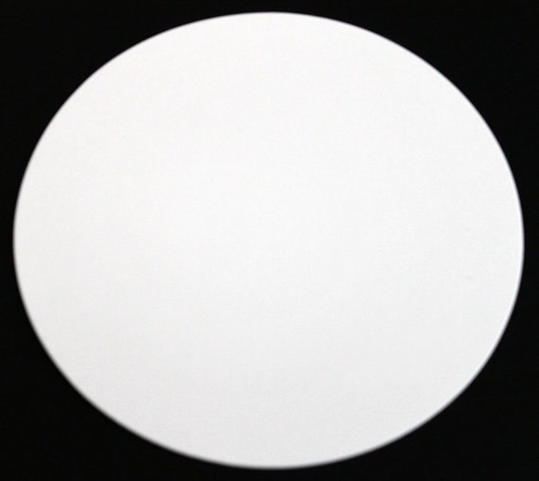 8 Inch Non Metallic Circles (25 Circles) With Optional Holes | Circles ...