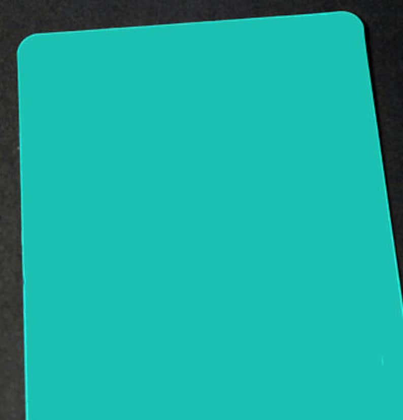 A7 Blank Round Edge Non Metallic Cards - 30/set | Smooth Rounded Edge ...