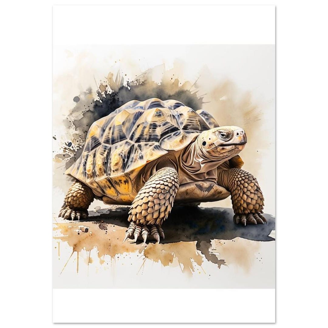 Arizona Desert Tortoise Art - Etsy