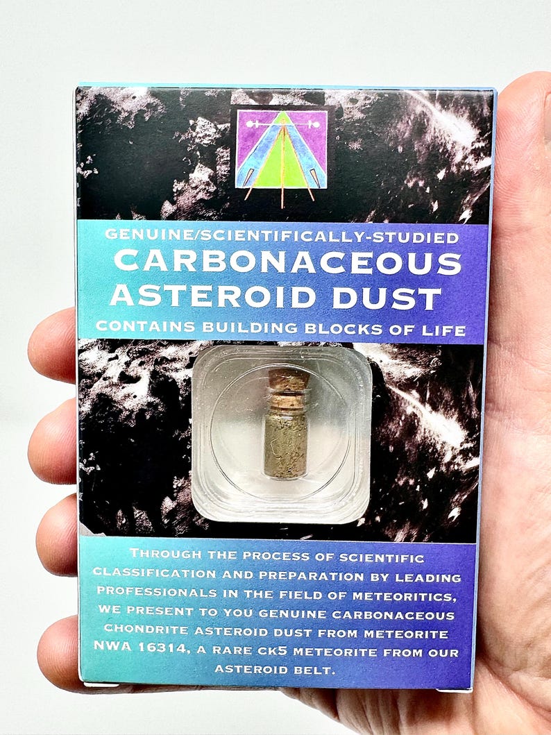 Carbonaceous Chondrite Meteorite Dust - Similar Dust as Asteroid Bennu ...