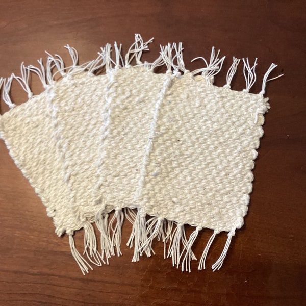 Hand Woven Coasters - Etsy