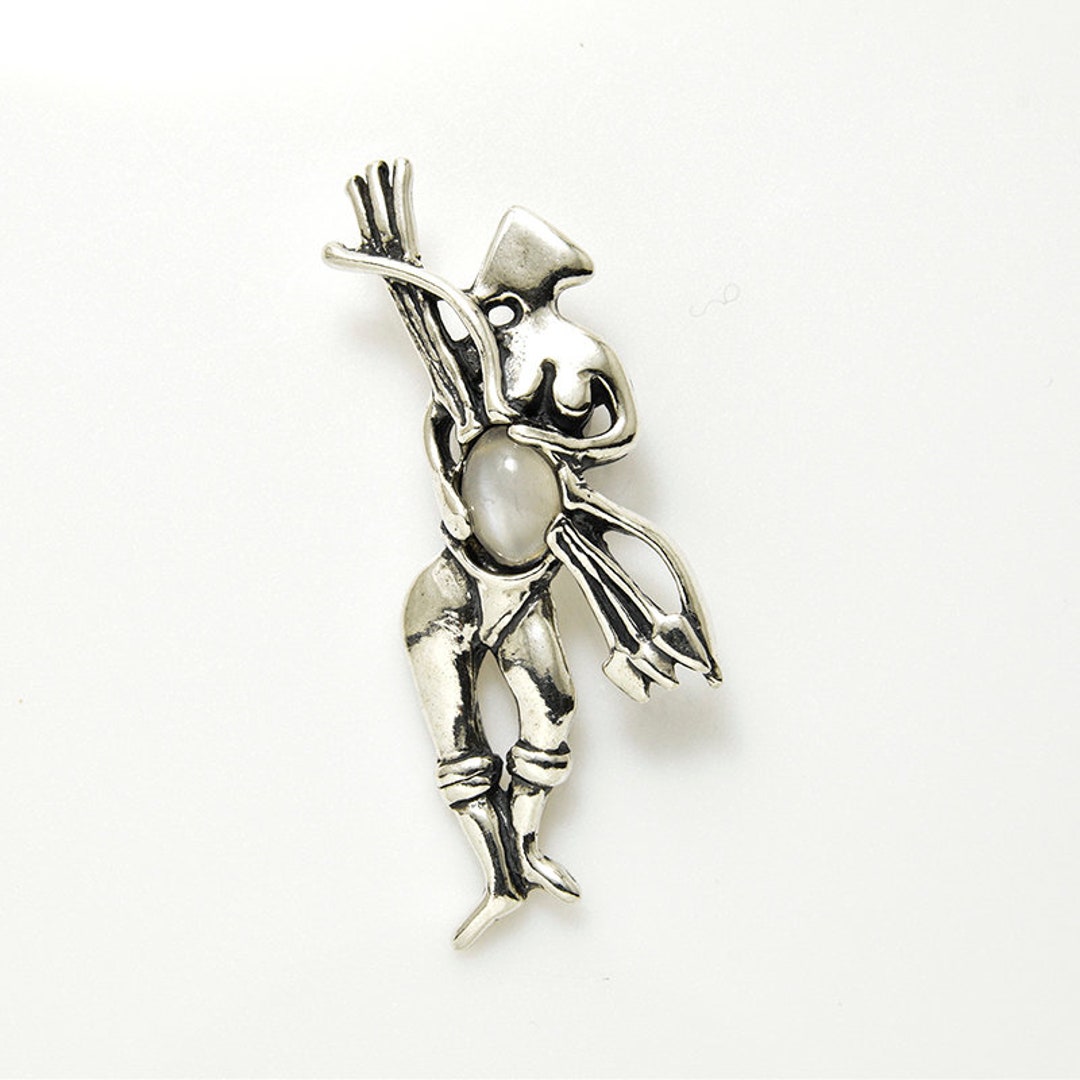 The Archer Goddess Pendant in Sterling Silver - Etsy