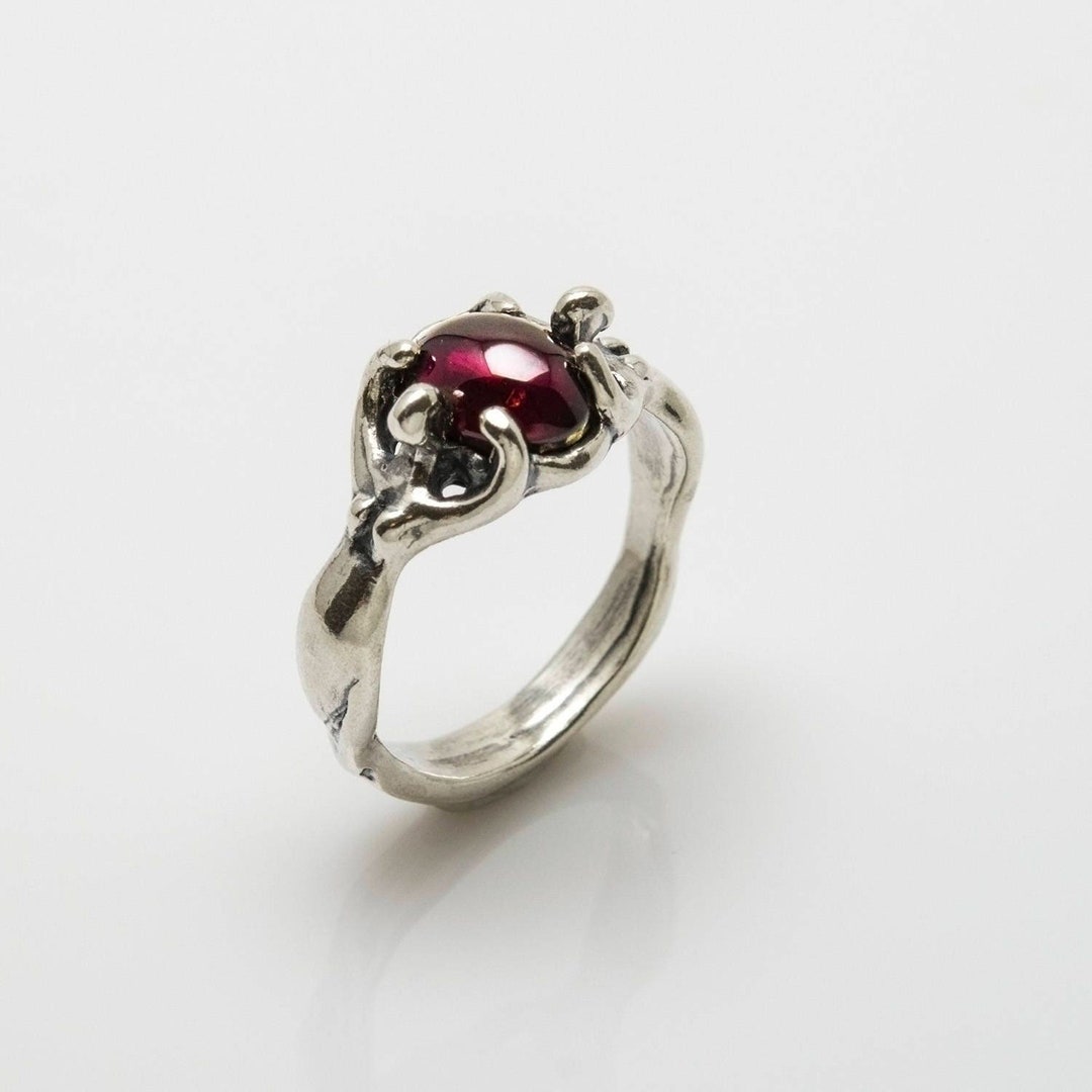 Earth Dreamer Goddess Ring in Sterling Silver - Etsy