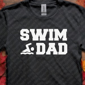 Swim Dad Shirt Swim Team Dad Shirt Swimming Team Dad Shirt Proud Swim ...