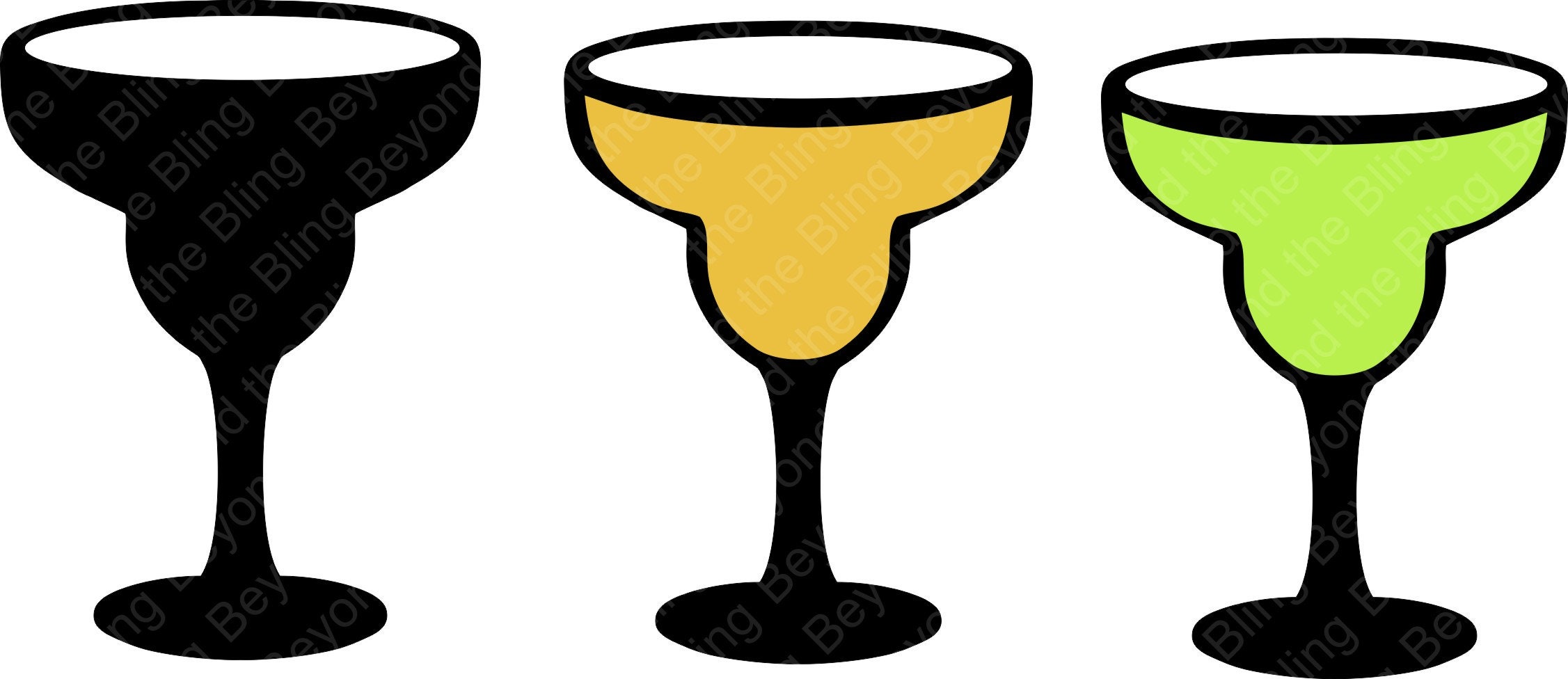 Drinking Glasses Svg Download File Barware Svg File - Etsy