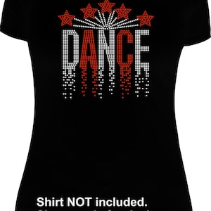 Rhinestone Dance Instant Download SVG, Dance Team Bling Design, DIY ...