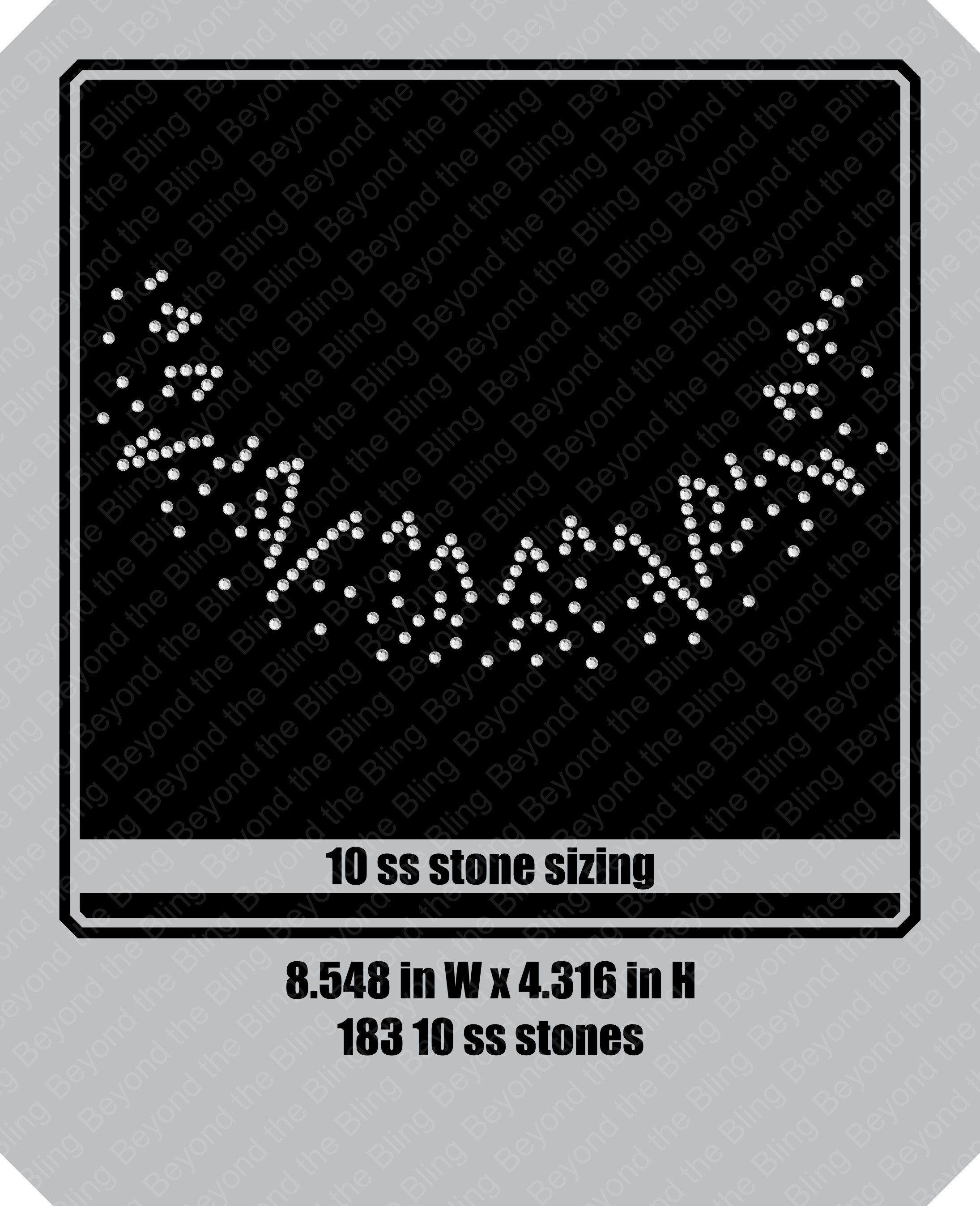 Rhinestone Download Zigzag Neckline Pattern Bling Download Pattern DIY ...