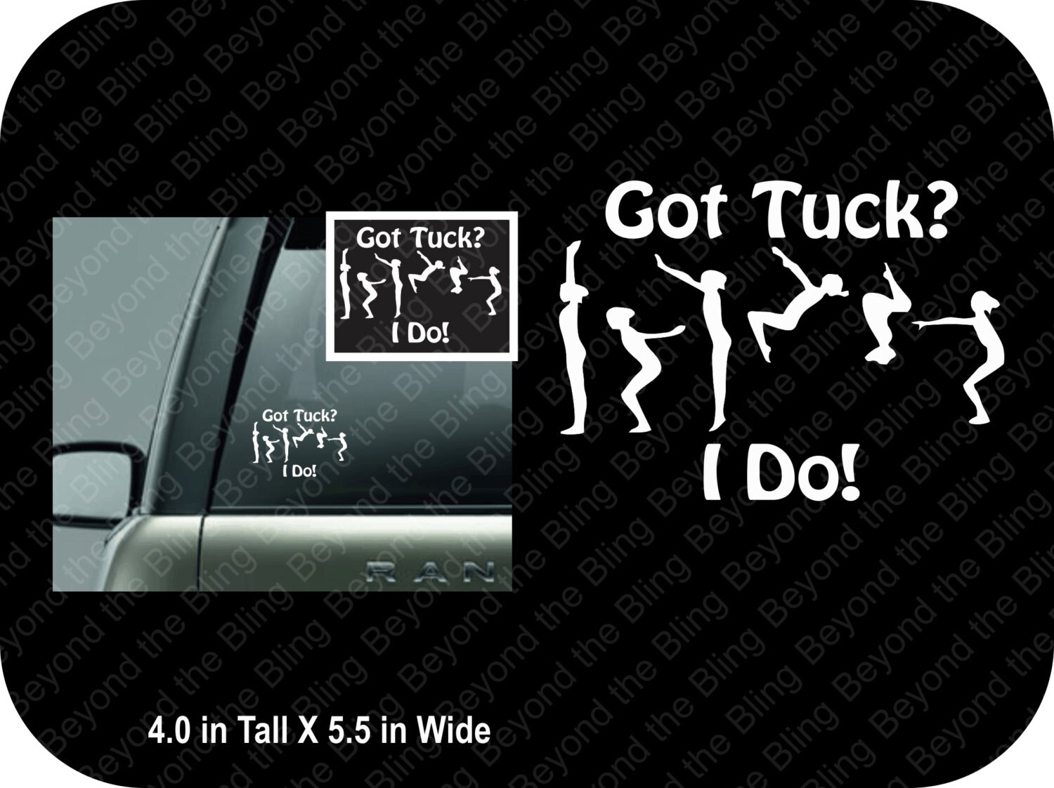 Cheer Car Decal Got Tuck Cheer Car Decal Cheer Car Window - Etsy