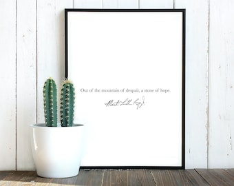 Martin Luther King - Etsy