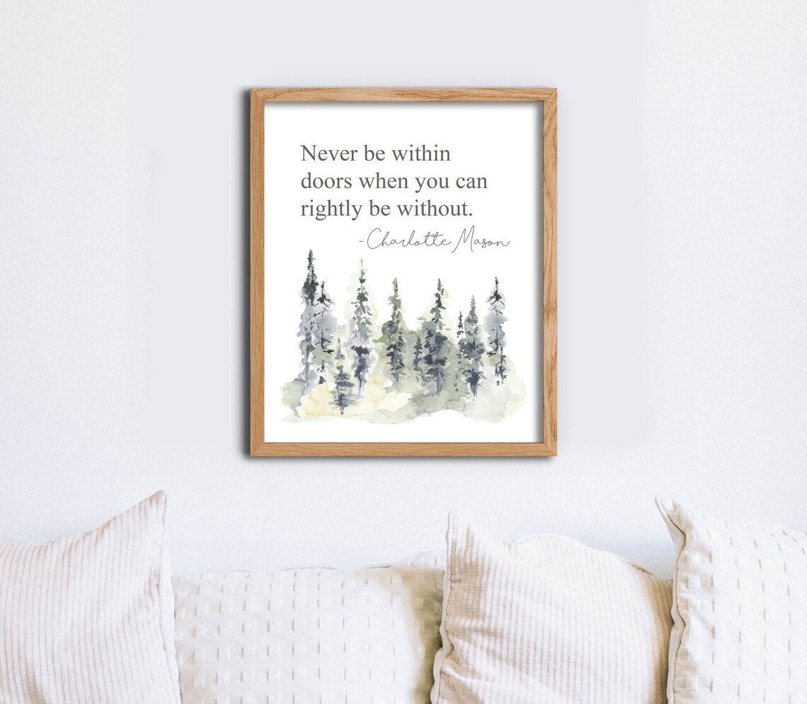 Charlotte Mason Quote I // Printable - Etsy