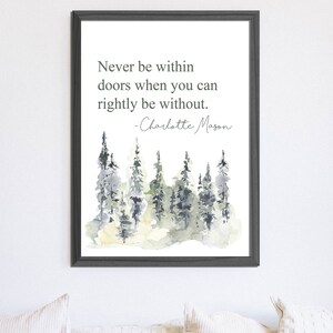 Charlotte Mason Quote I // Printable - Etsy
