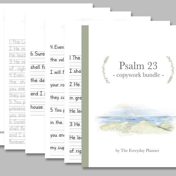 Psalm 23 - Etsy
