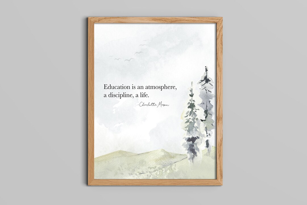 Charlotte Mason Quote II // Printable - Etsy