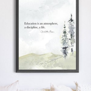 Charlotte Mason Quote II // Printable - Etsy