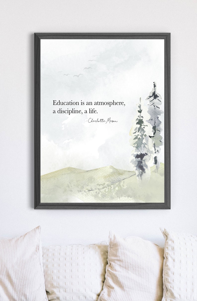 Charlotte Mason Quote II // Printable - Etsy
