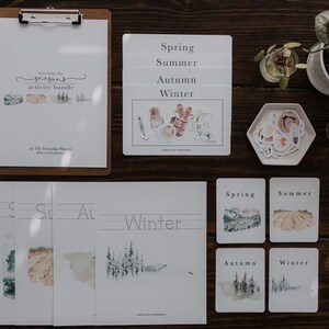 Seasons Activity Bundle // Printable // Digital Download - Etsy
