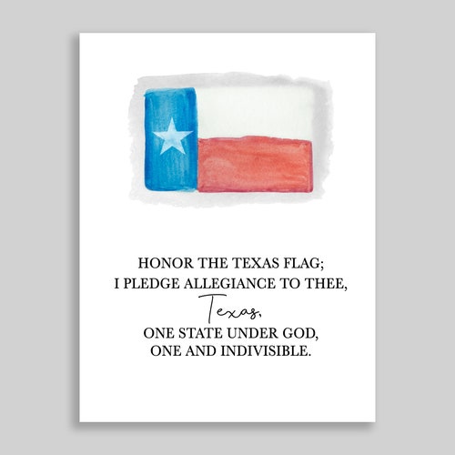 USA Pledge of Allegiance // Printable - Etsy